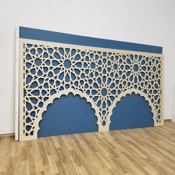 2024 Arc Panel Mosque interior design, Church Foyer Entrance – CraftivaArt