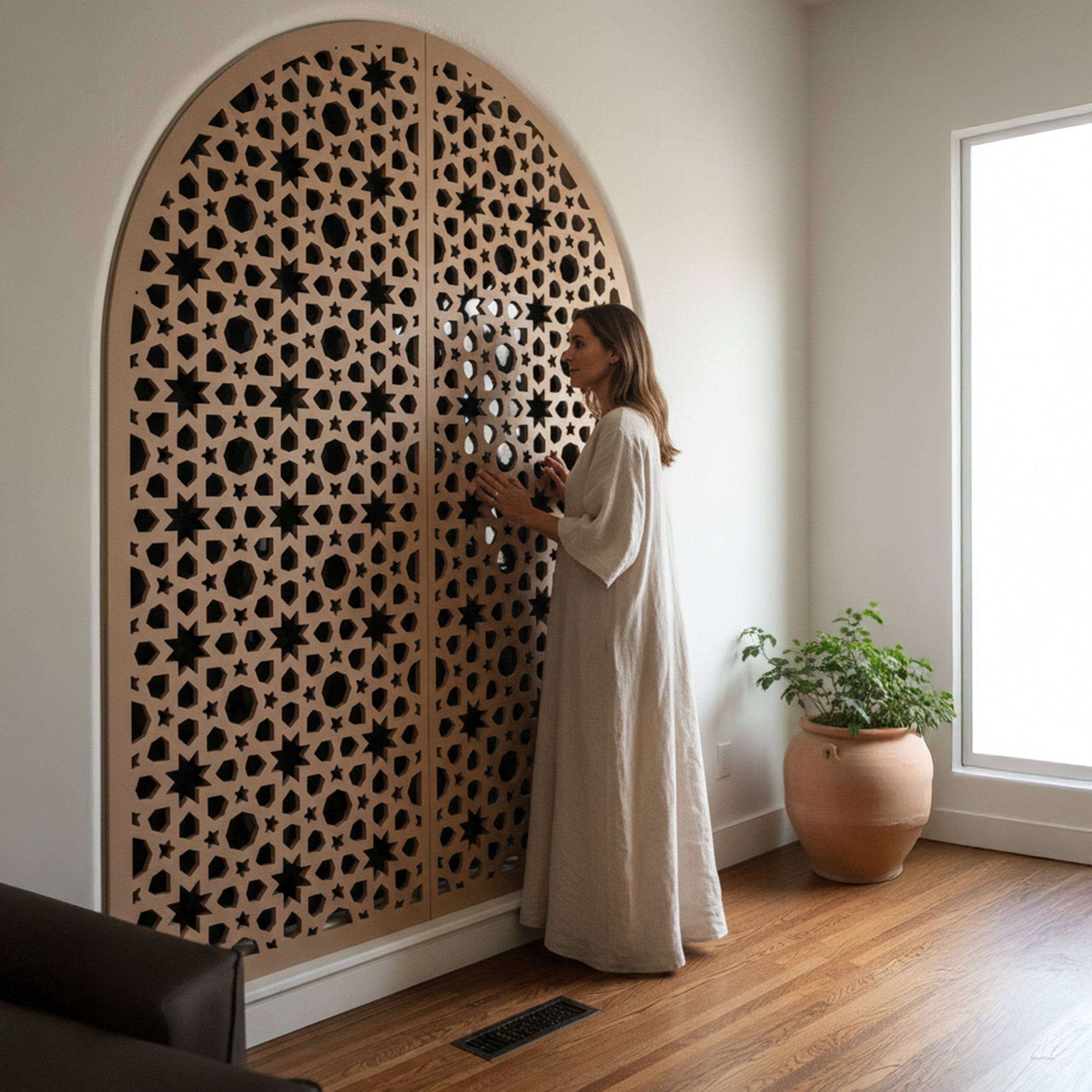 Indoor Custom Made Privacy Screens – 160+ Pattern Options| CraftivaArt