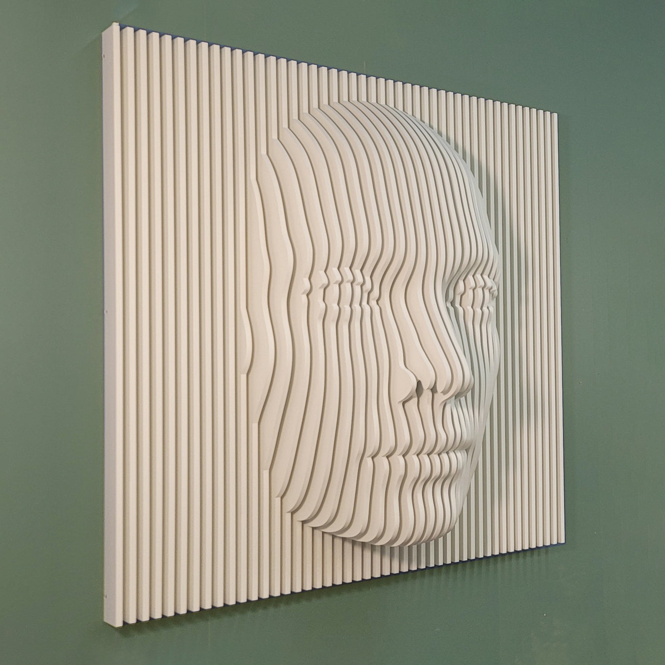 3D Wall Panel, Abstract 3D parametric, wall decor 3D art