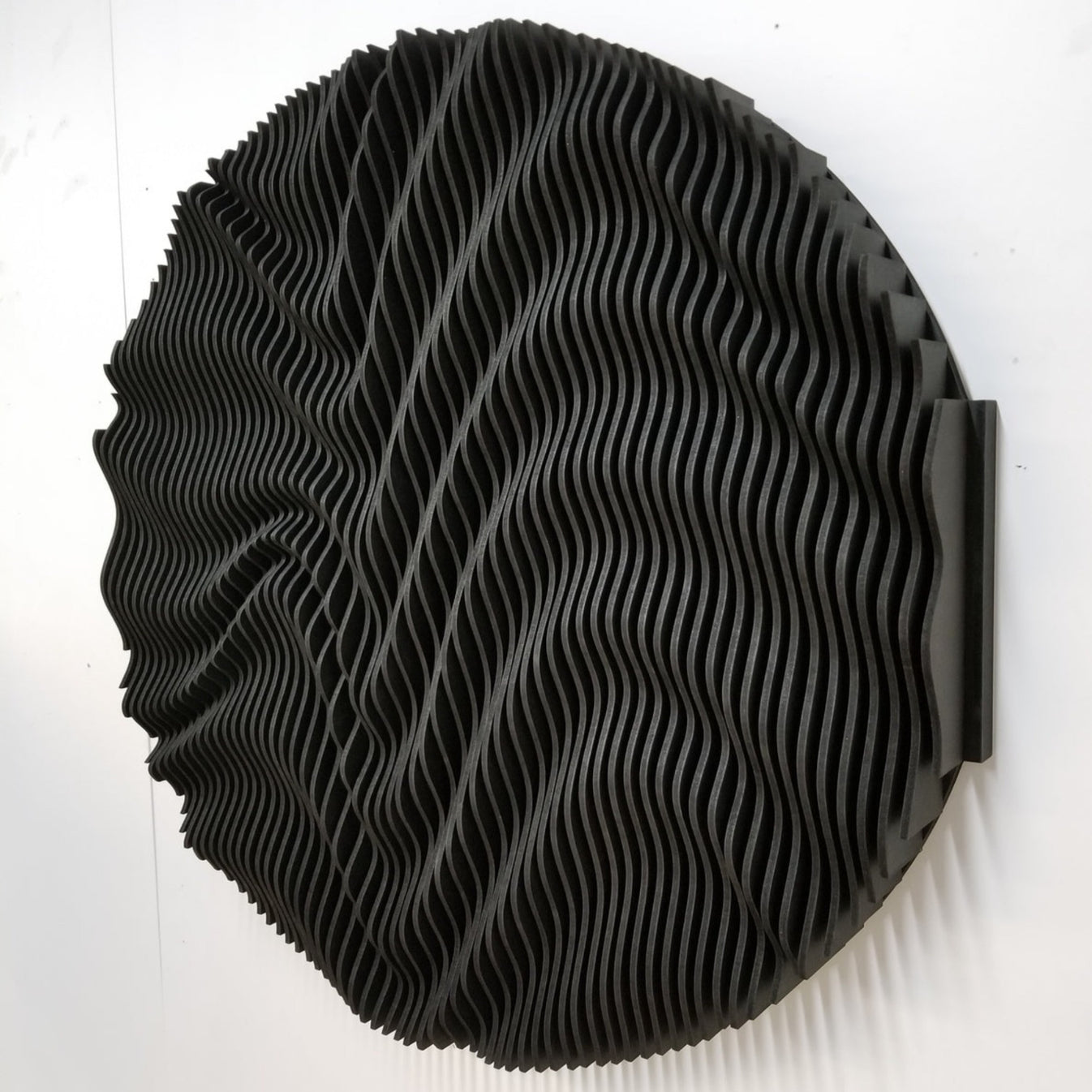 Anneau 3D Parametric Wall Art, Geometric 3D Art 1/4"