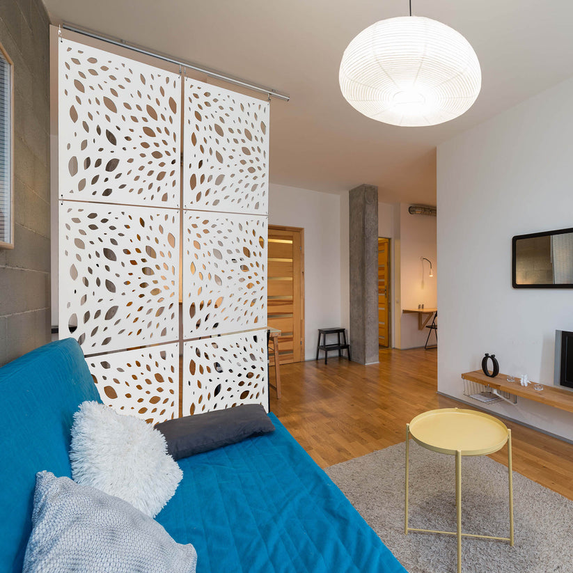 Hanging PVC Privacy Screens with Rings & Hooks – CraftivaArt