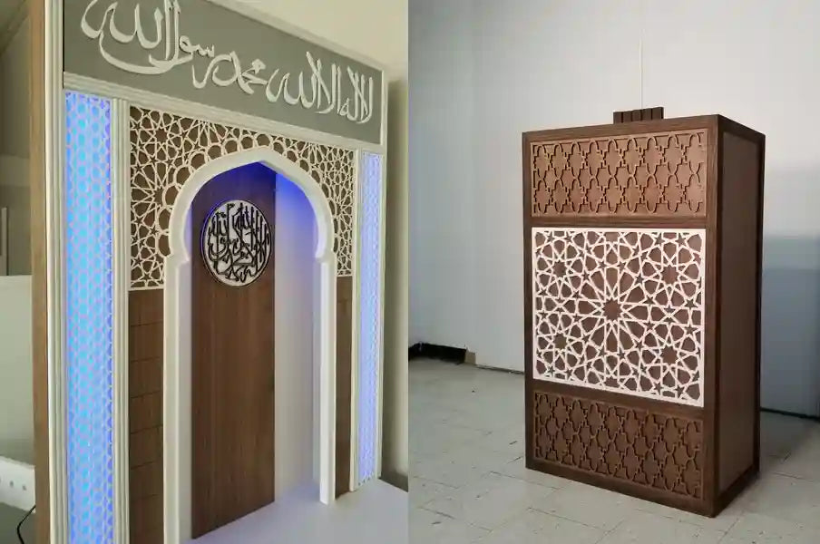 50 Artistic Panel and partition for Mosque and Religious Places ...