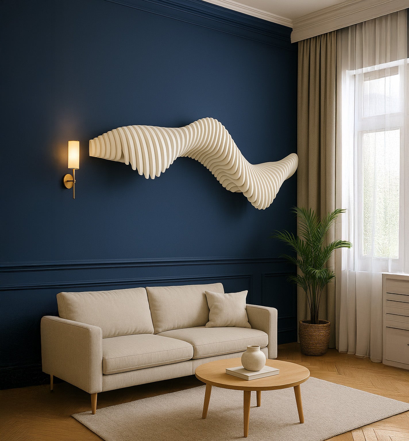 100 Parametric 3D Wood Wall Art and Panels