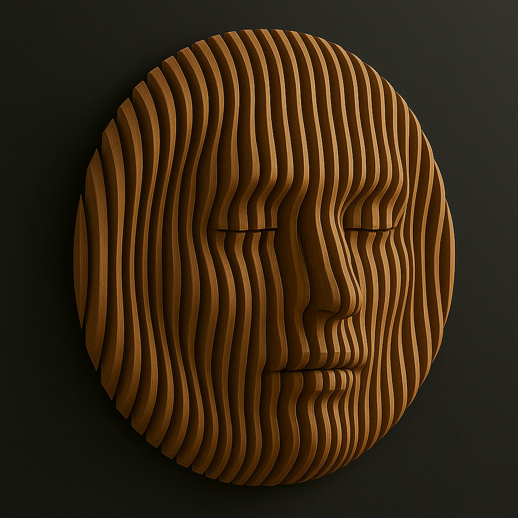 100 Parametric 3D Wood Wall Art and Panels