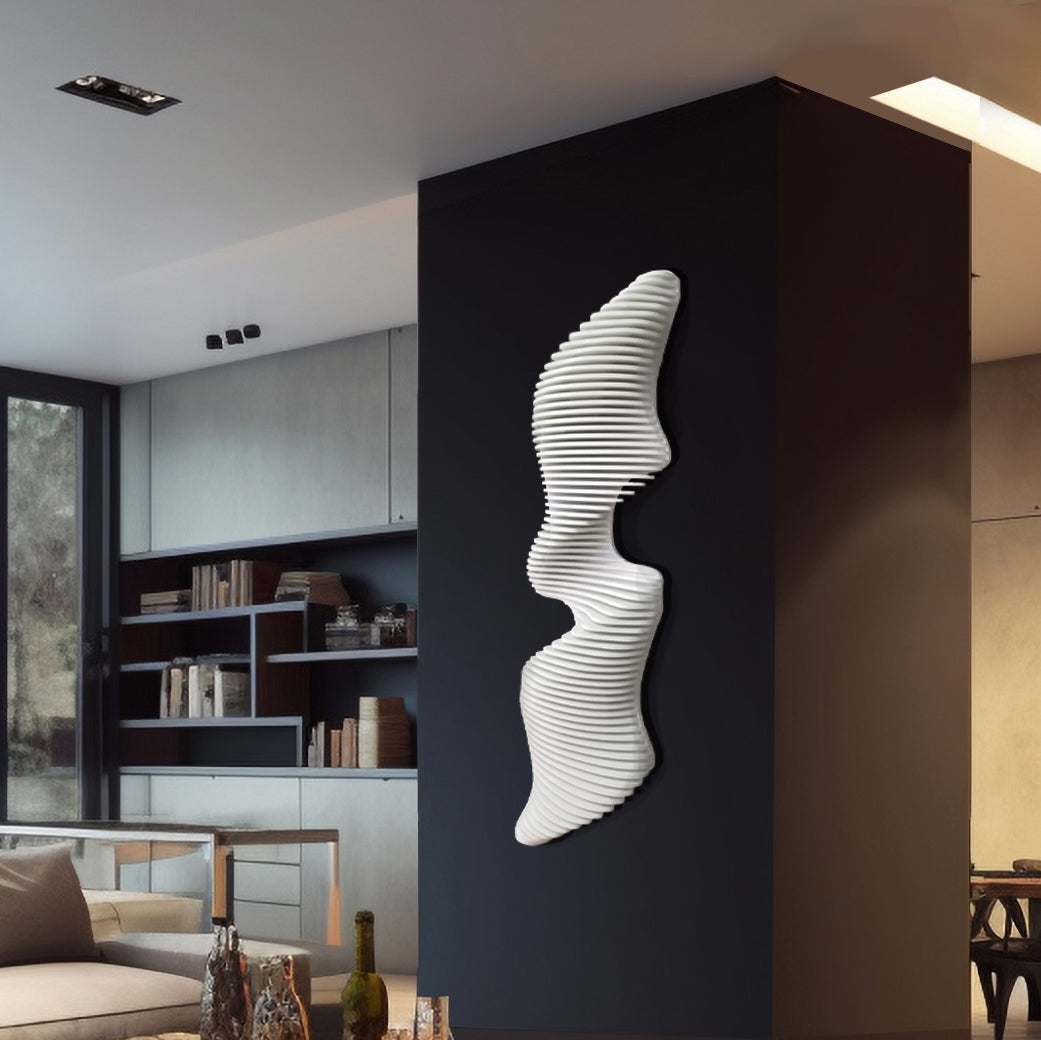 3D Wall Panel, Abstract 3D parametric, wall decor 3D art – CraftivaArt