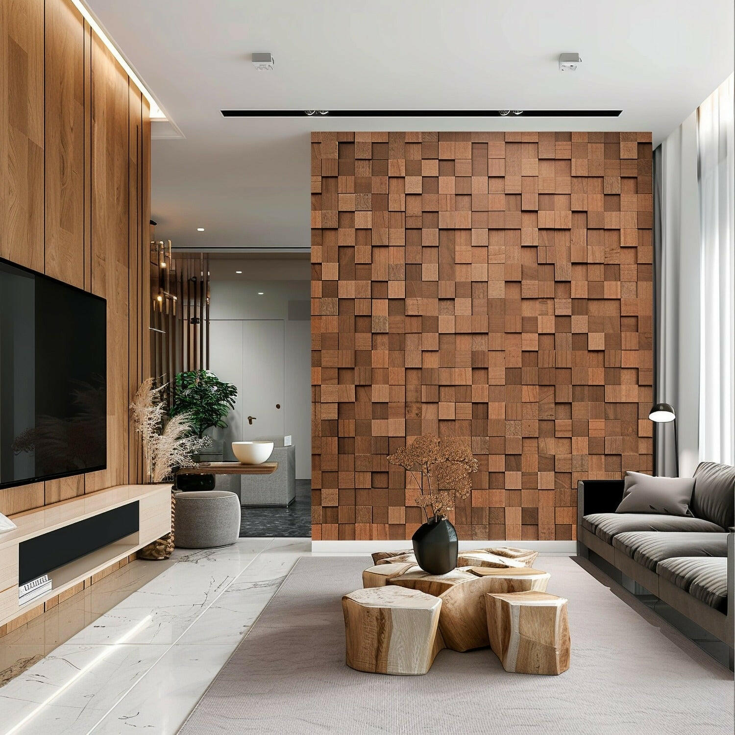 3D Wood Panels | Modern Decorative Wall Panels – CraftivaArt